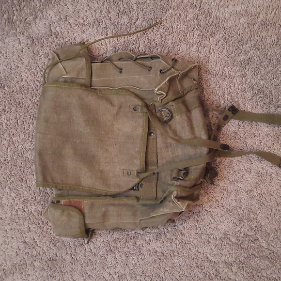 None | Bags | Vintage Italian Military Surplus Rucksack | Poshmark